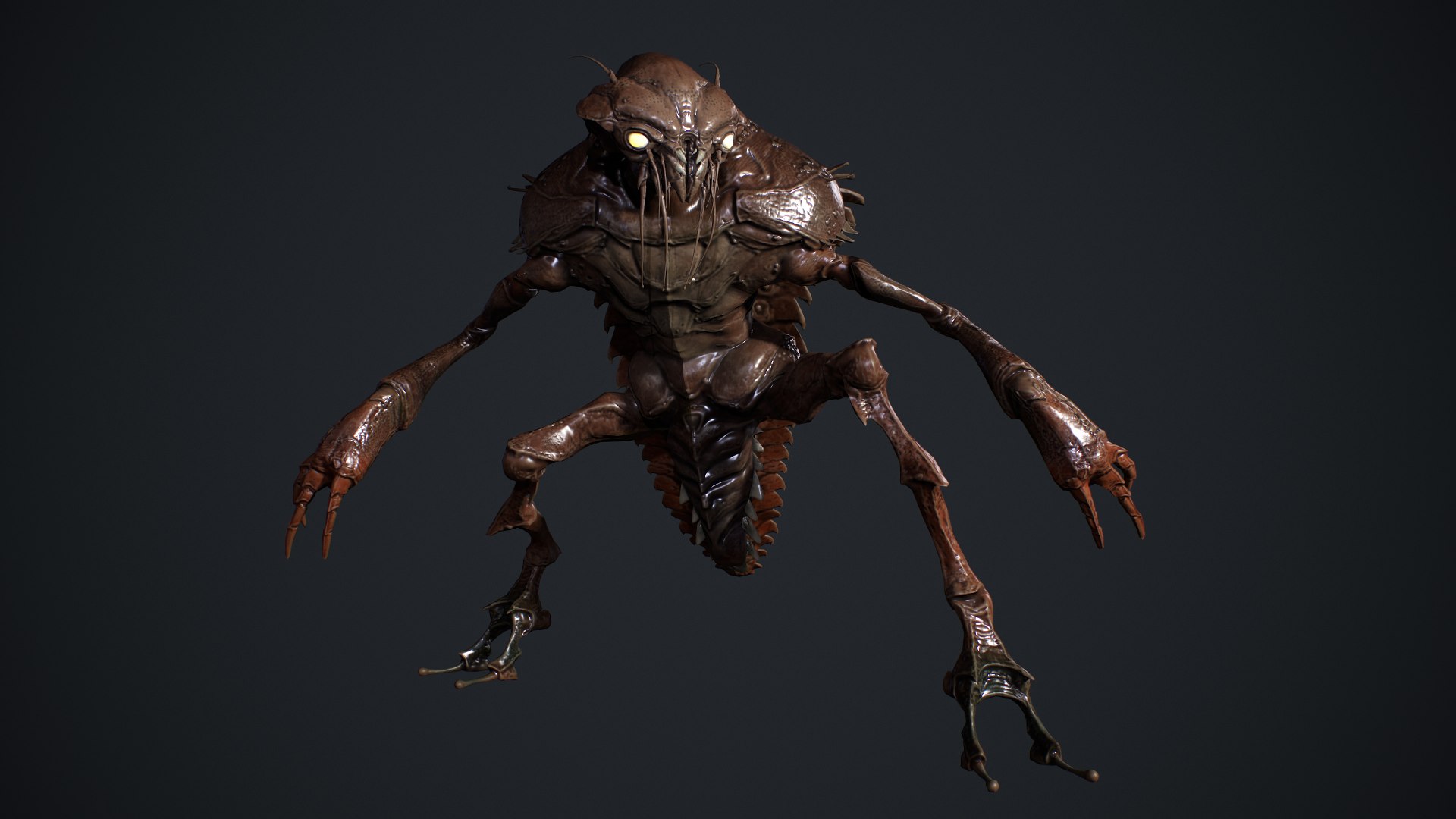 Bug Creature 3D Model - TurboSquid 1968855