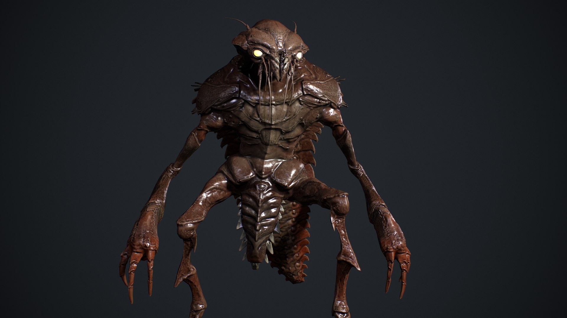 Bug Creature 3D Model - TurboSquid 1968855