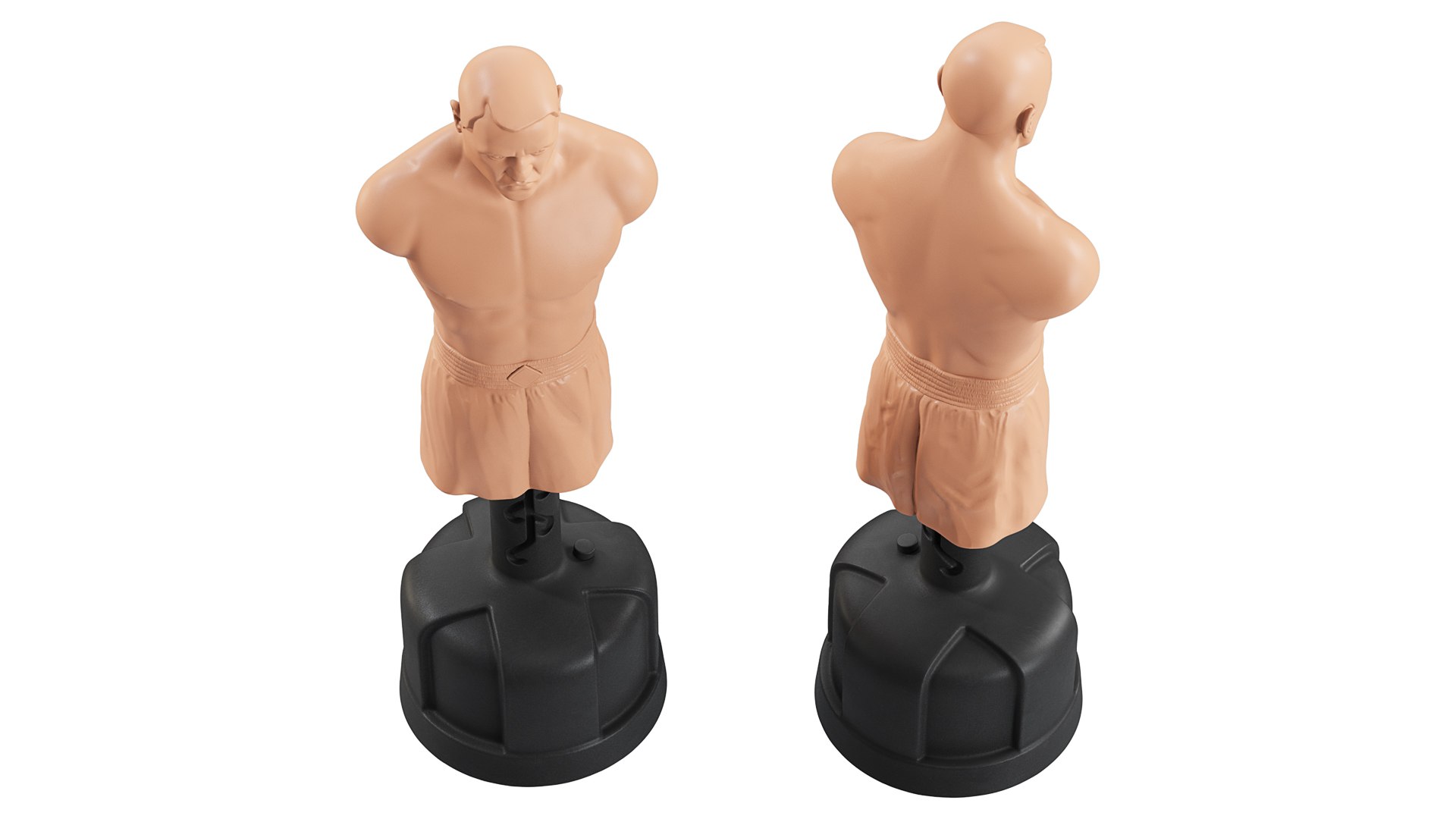 Boxing Dummy Herman 3D Model - TurboSquid 2407166