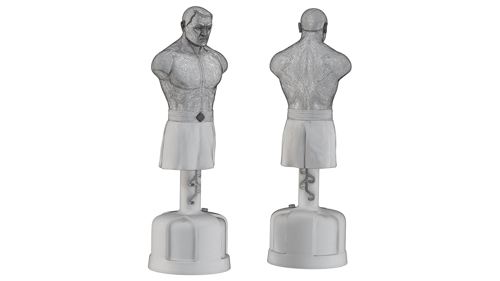 Boxing Dummy Bob 3D Model - TurboSquid 2407166