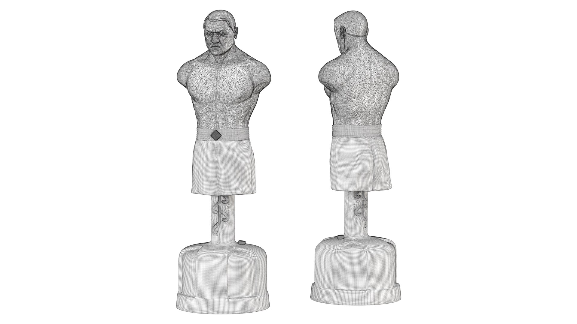 Boxing Dummy Bob 3D Model - TurboSquid 2407166