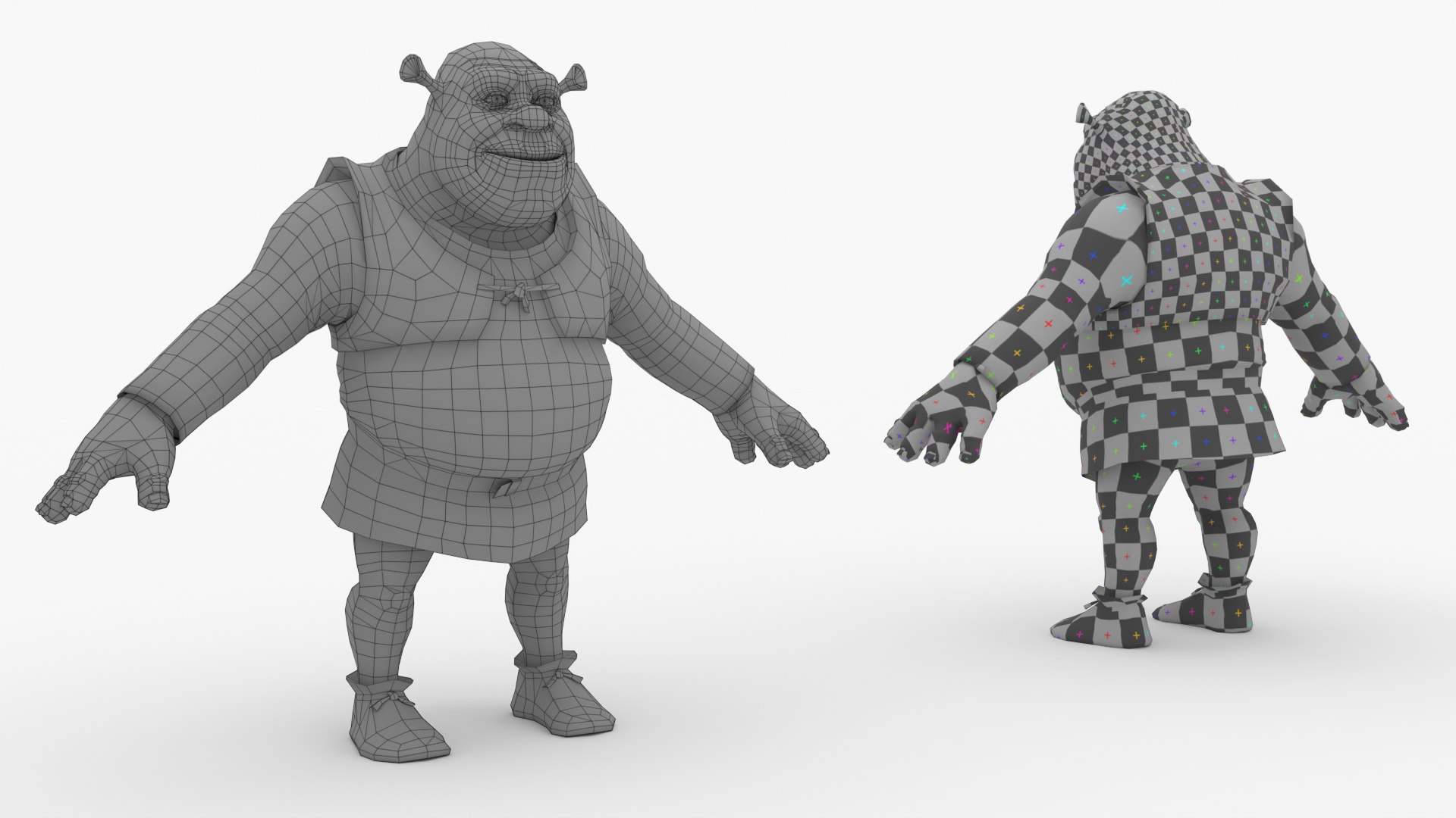Shrek 6 In 1 PACK Models Model - TurboSquid 2362330
