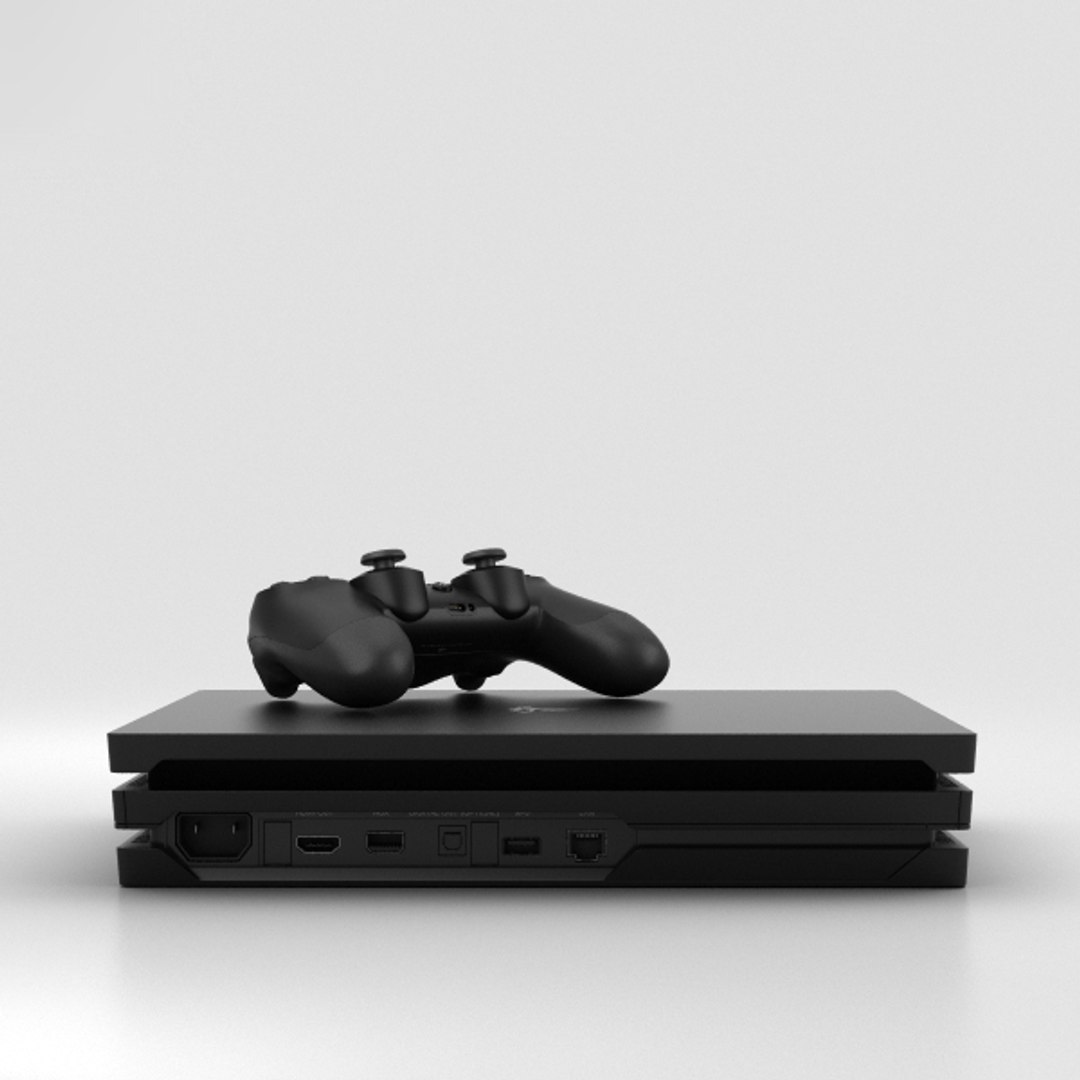 Sony playstation 4 model - TurboSquid 1317789
