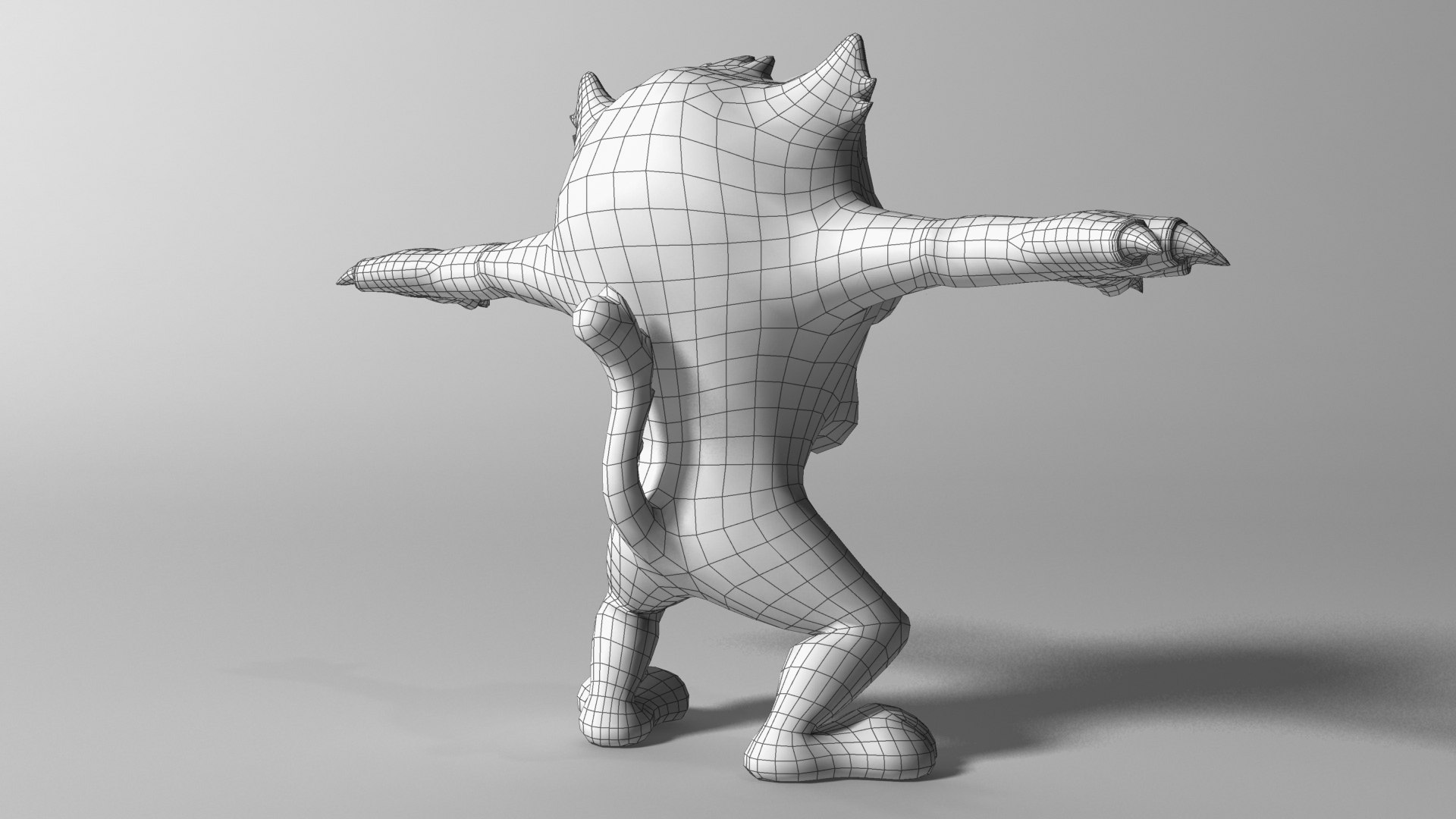 3D Cartoon Beast Rigged - TurboSquid 1825475