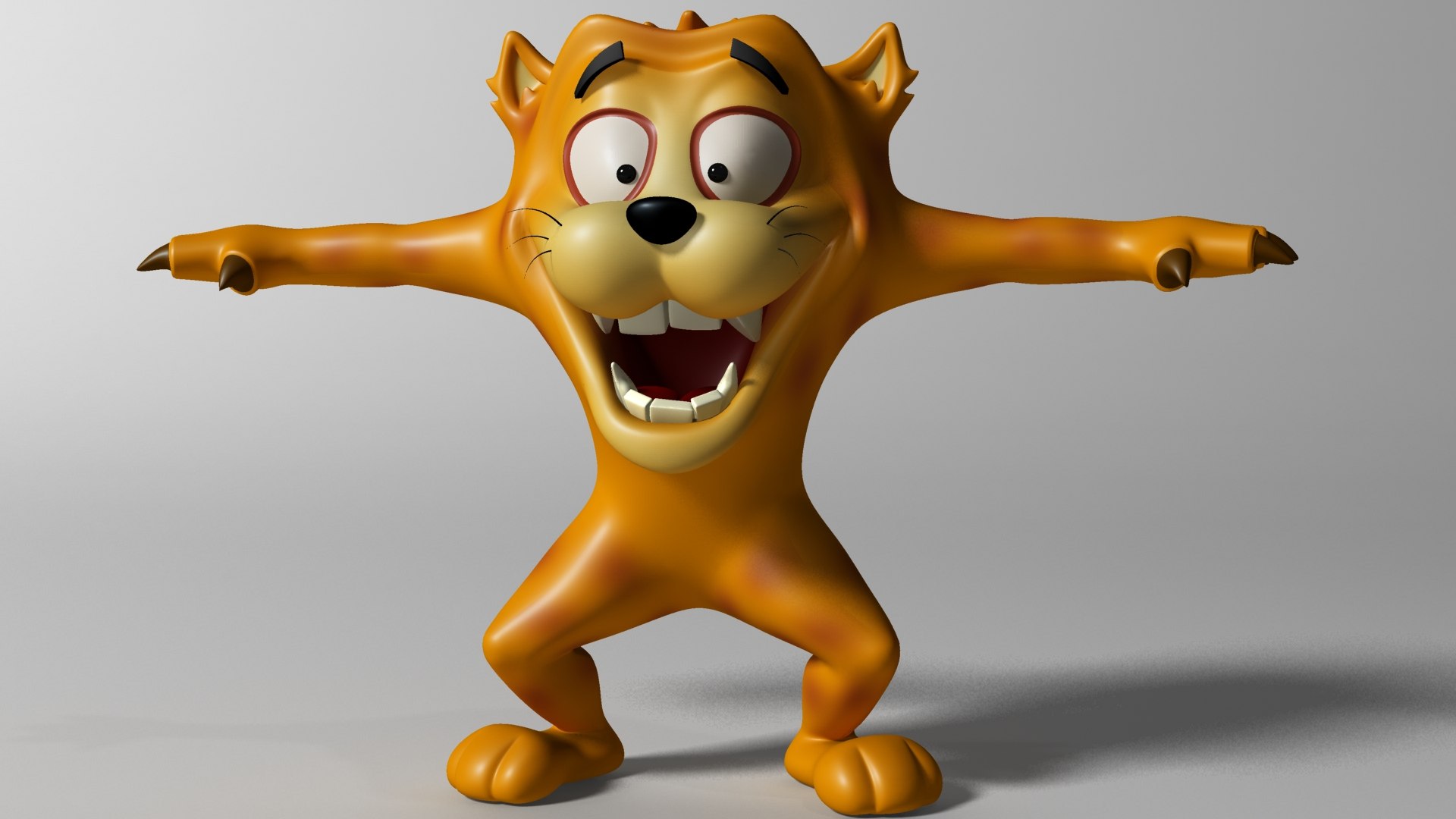 3D Cartoon Beast Rigged - TurboSquid 1825475