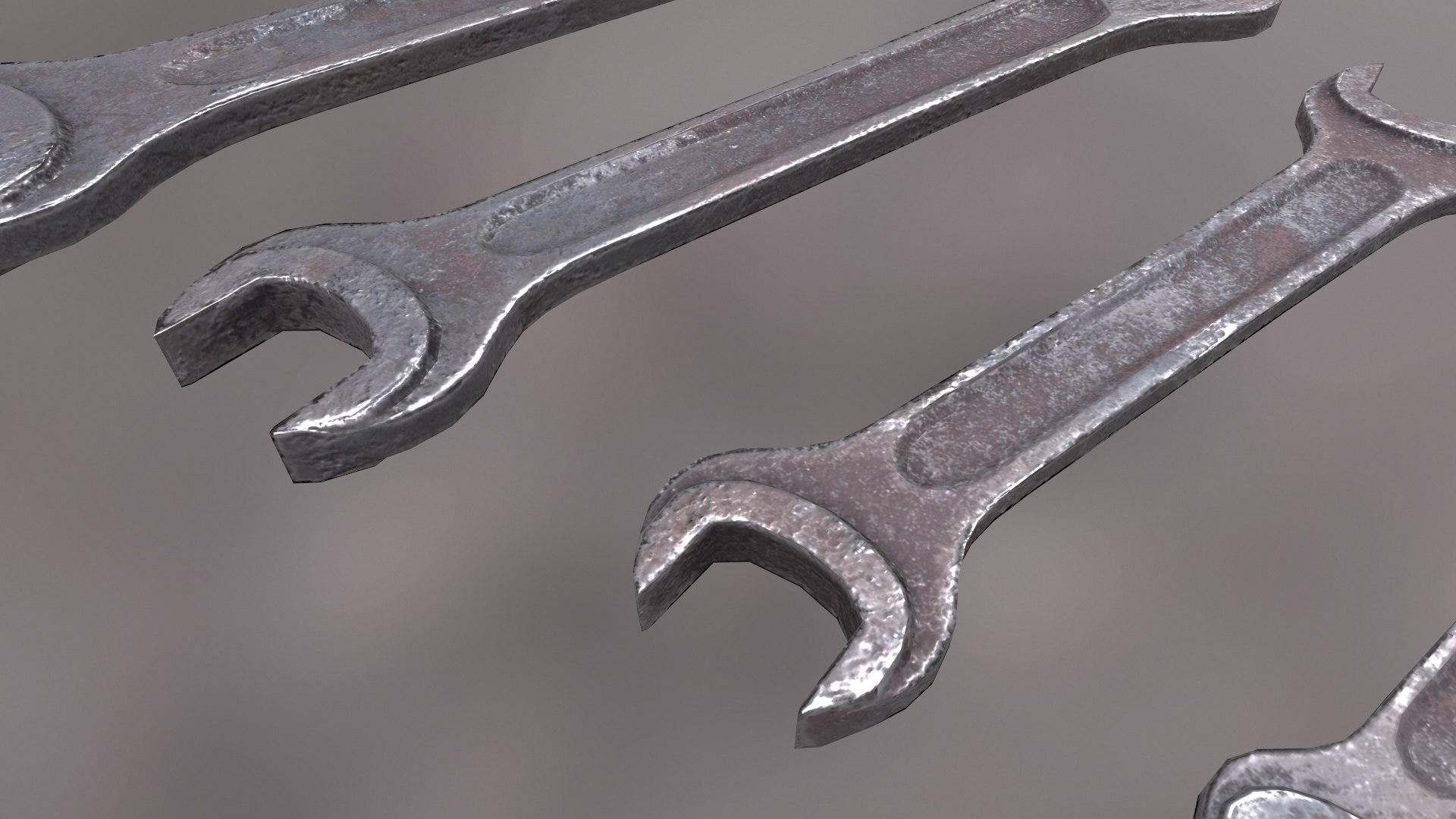 Wrenches model - TurboSquid 1888610