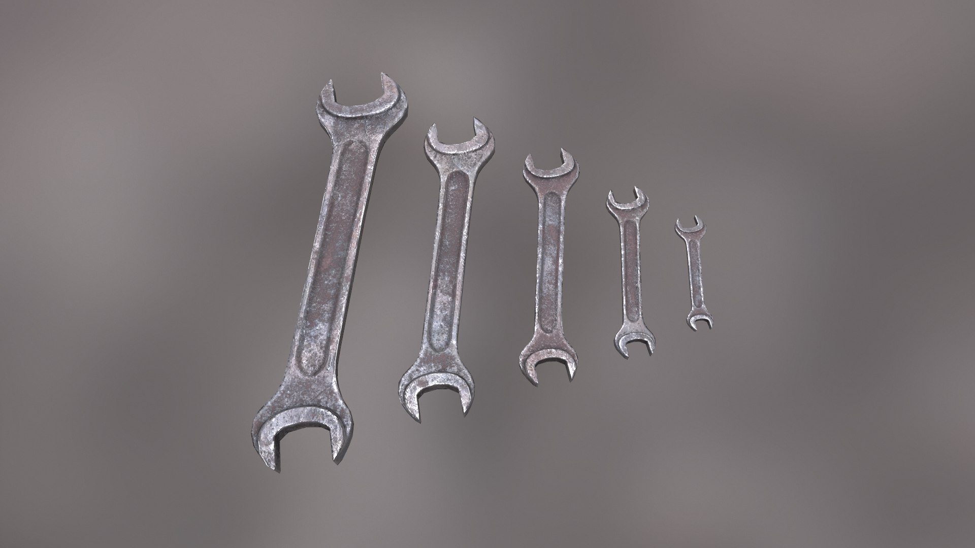 Wrenches model - TurboSquid 1888610