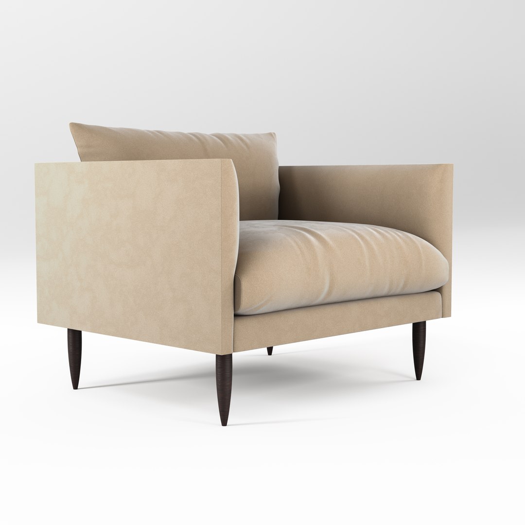 3D Model Luna Love Seat - TurboSquid 1928772