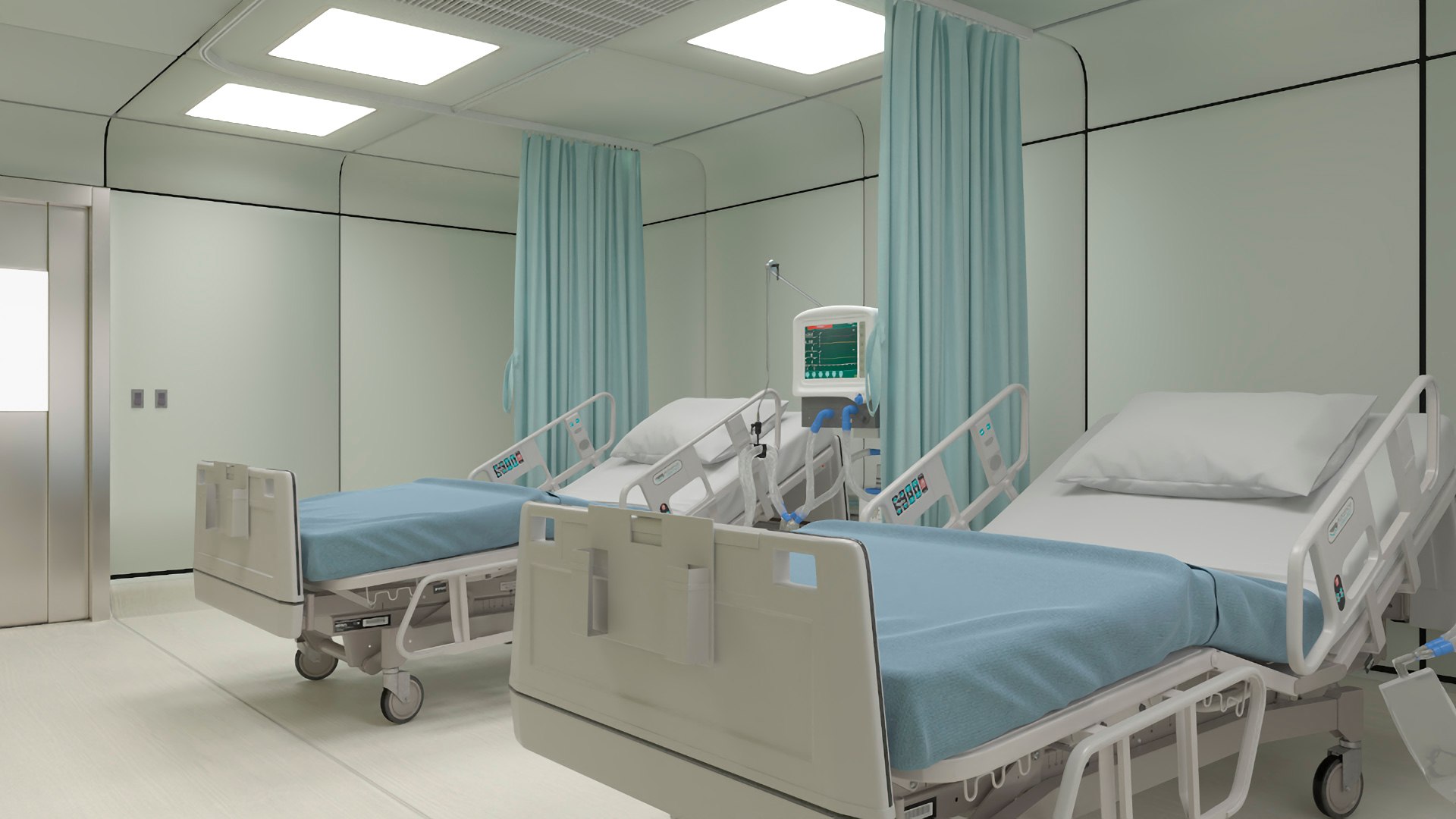 Intensive Care Hospital Ward 3D - TurboSquid 2259979