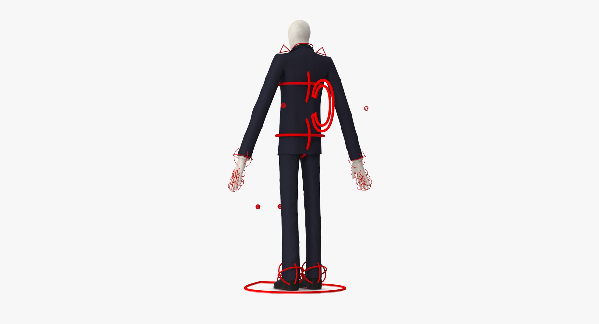 Slender Man 3d Obj
