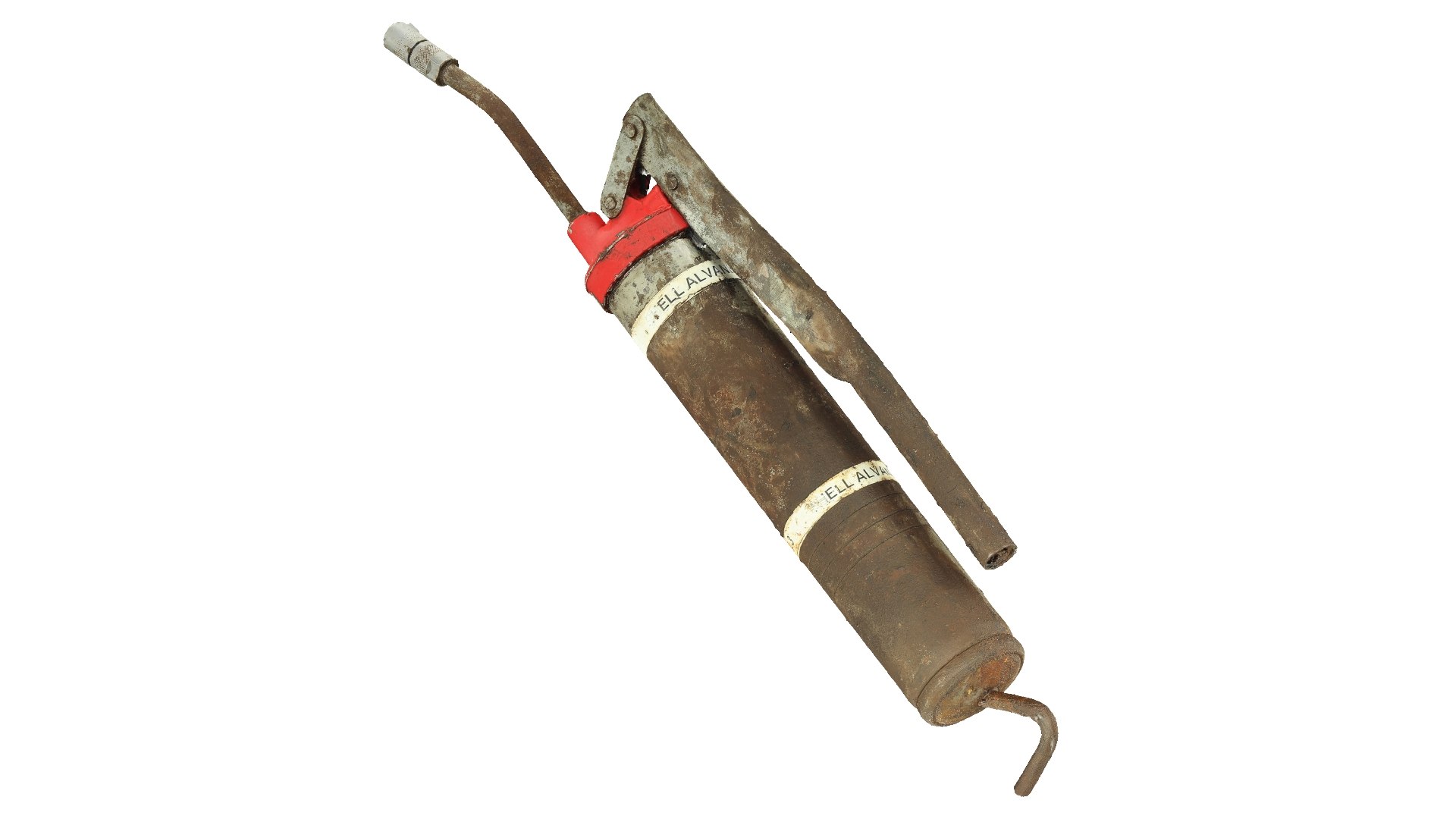 Grease Pump Gun Raw Scanned Model - TurboSquid 1804994