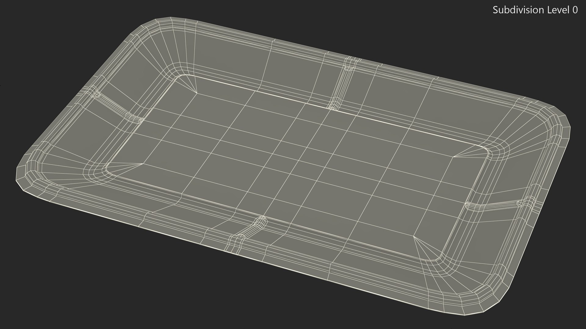 3D White Disposable Paper Plate - TurboSquid 2076346