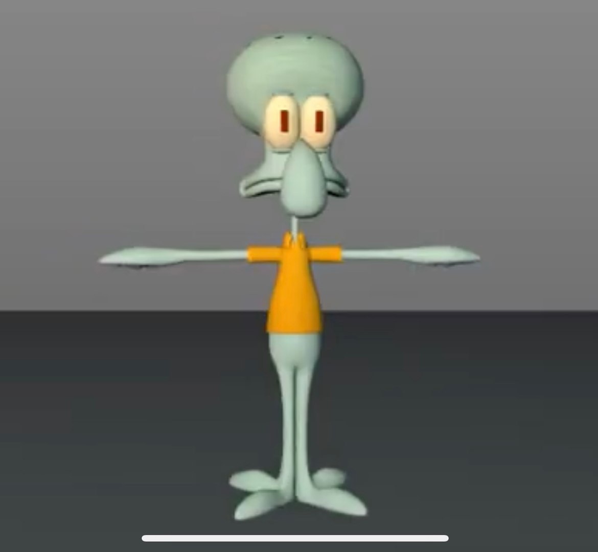 3D Model SBFBBR - Squidward Outro - TurboSquid 2365946