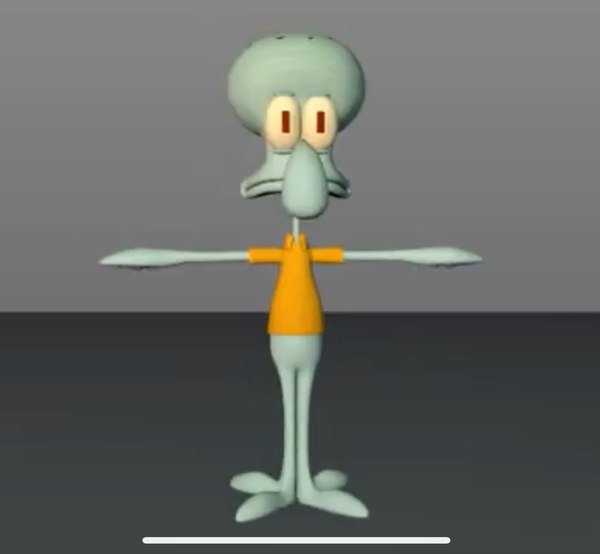 modelo 3d SBFBBR - Outro de Calamardo - TurboSquid 2365946