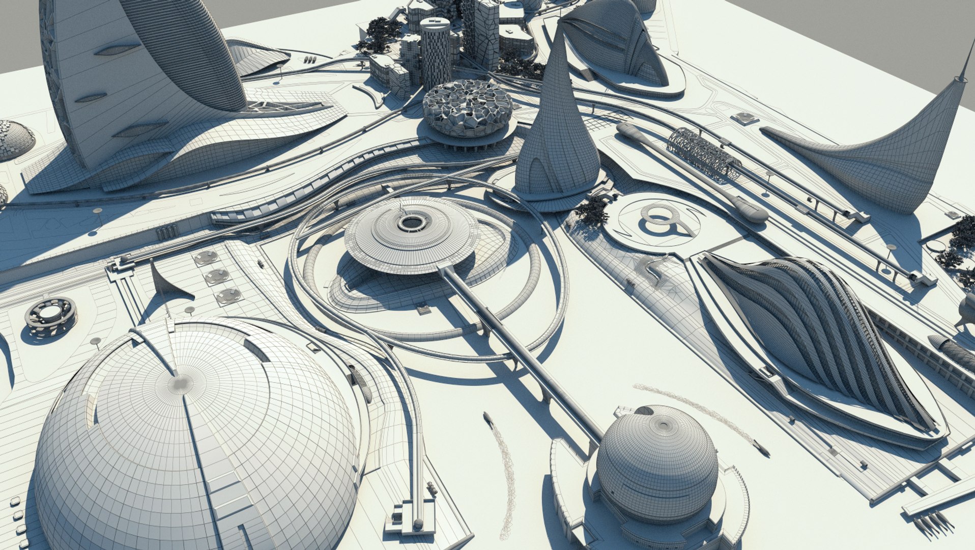 Buildings Architectural 3d Model