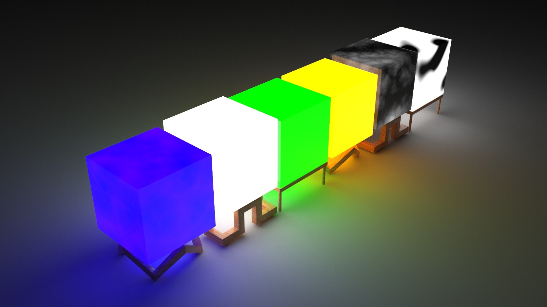 Lamp With Picture Changing Animation 3D Model - TurboSquid 1908602