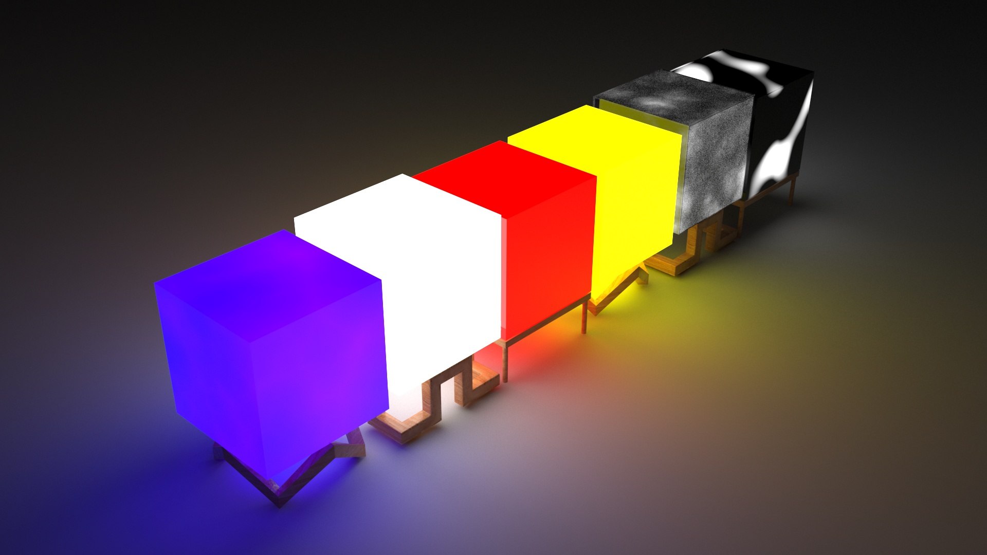 Lamp With Picture Changing Animation 3D Model - TurboSquid 1908602