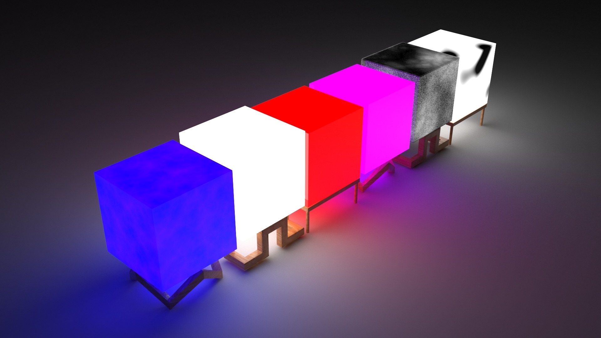 Lamp With Picture Changing Animation 3D Model - TurboSquid 1908602