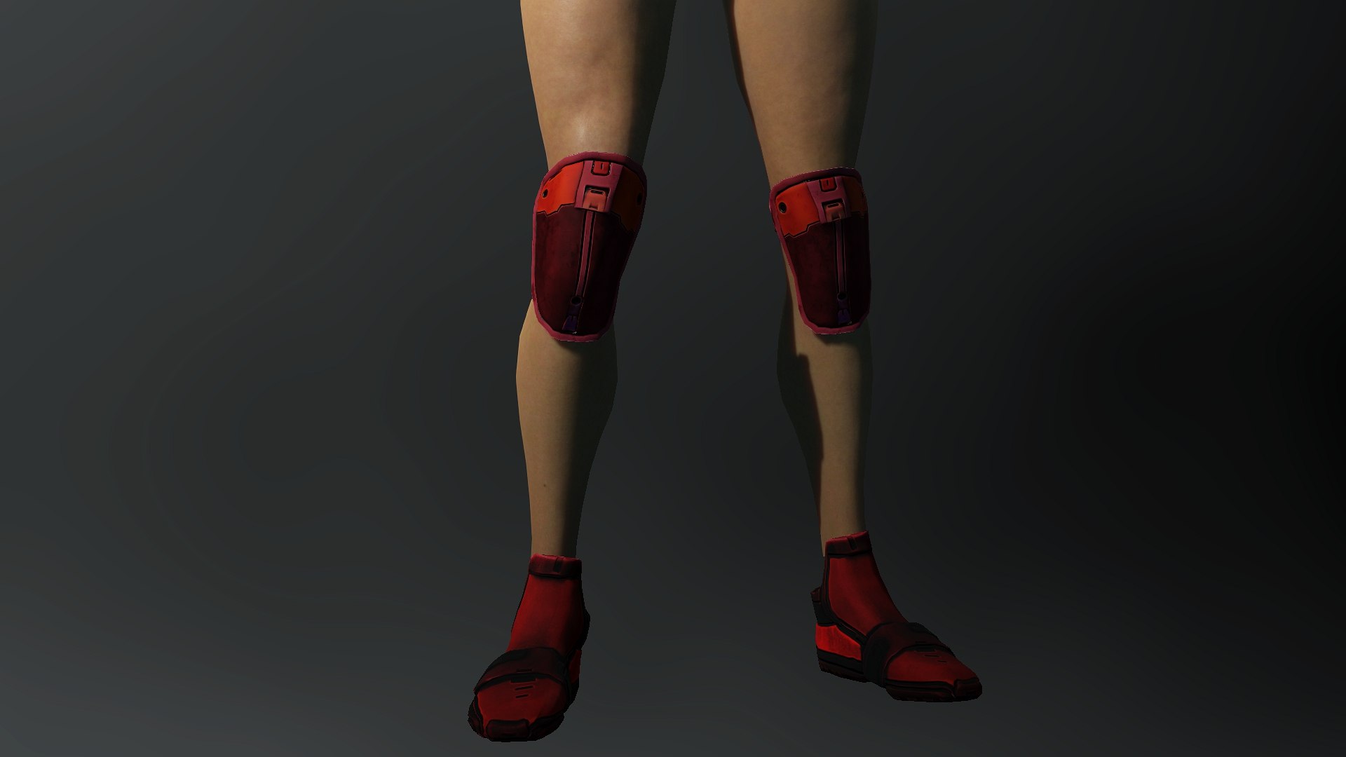3D Cartoonish Female Fighter Model - TurboSquid 2381508