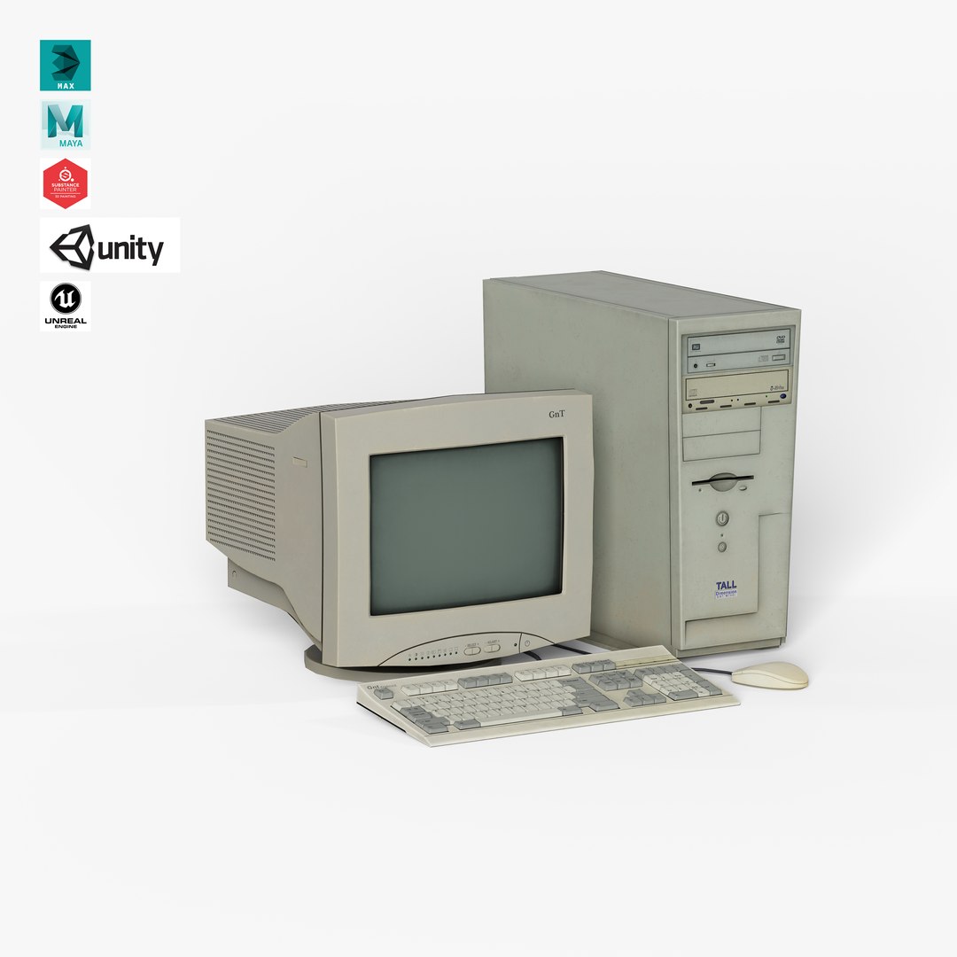 3D Desktop - TurboSquid 2185108