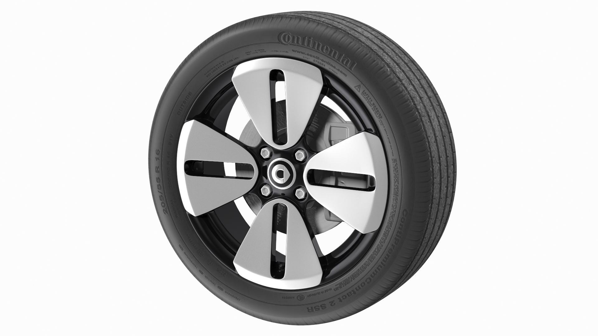 3D Smart Eq Cabrio Rim Wheel Model - TurboSquid 1645716