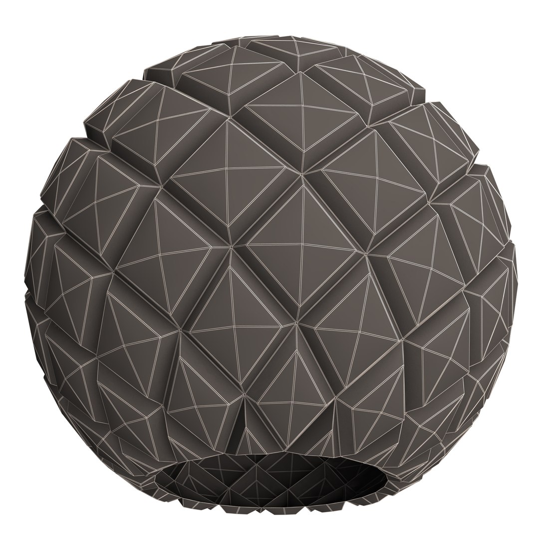 Sphere with Rombs CNC 3D model - TurboSquid 1914204