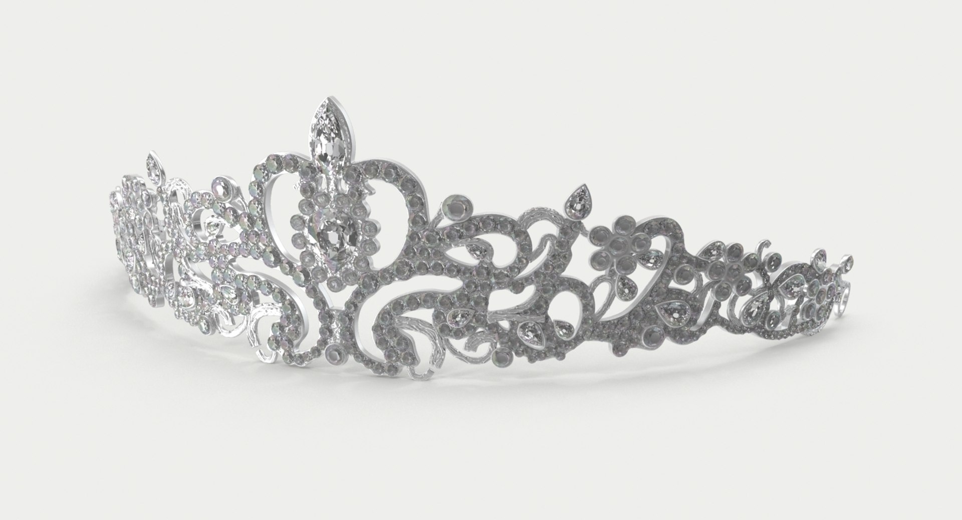 tiara 3d model