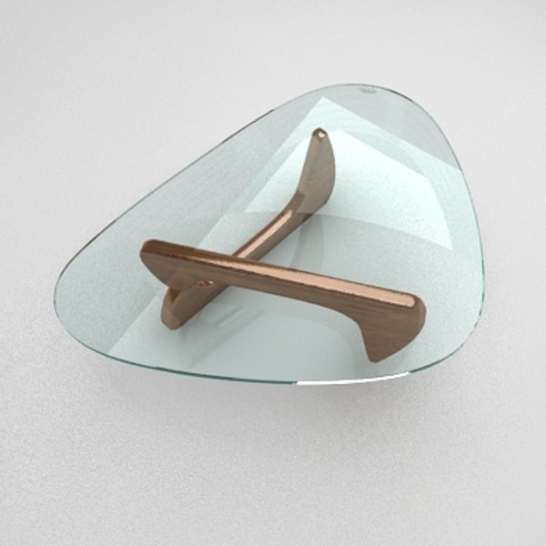classic table noguchi 3d model