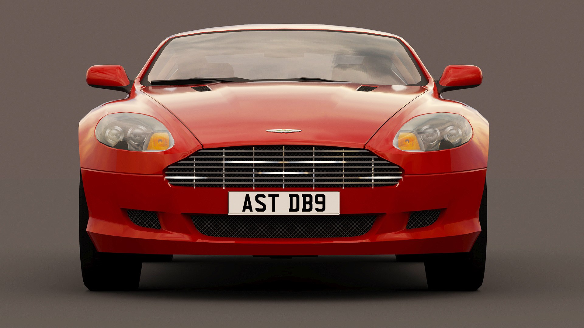 3D Aston Martin Db9 Model - TurboSquid 1911255