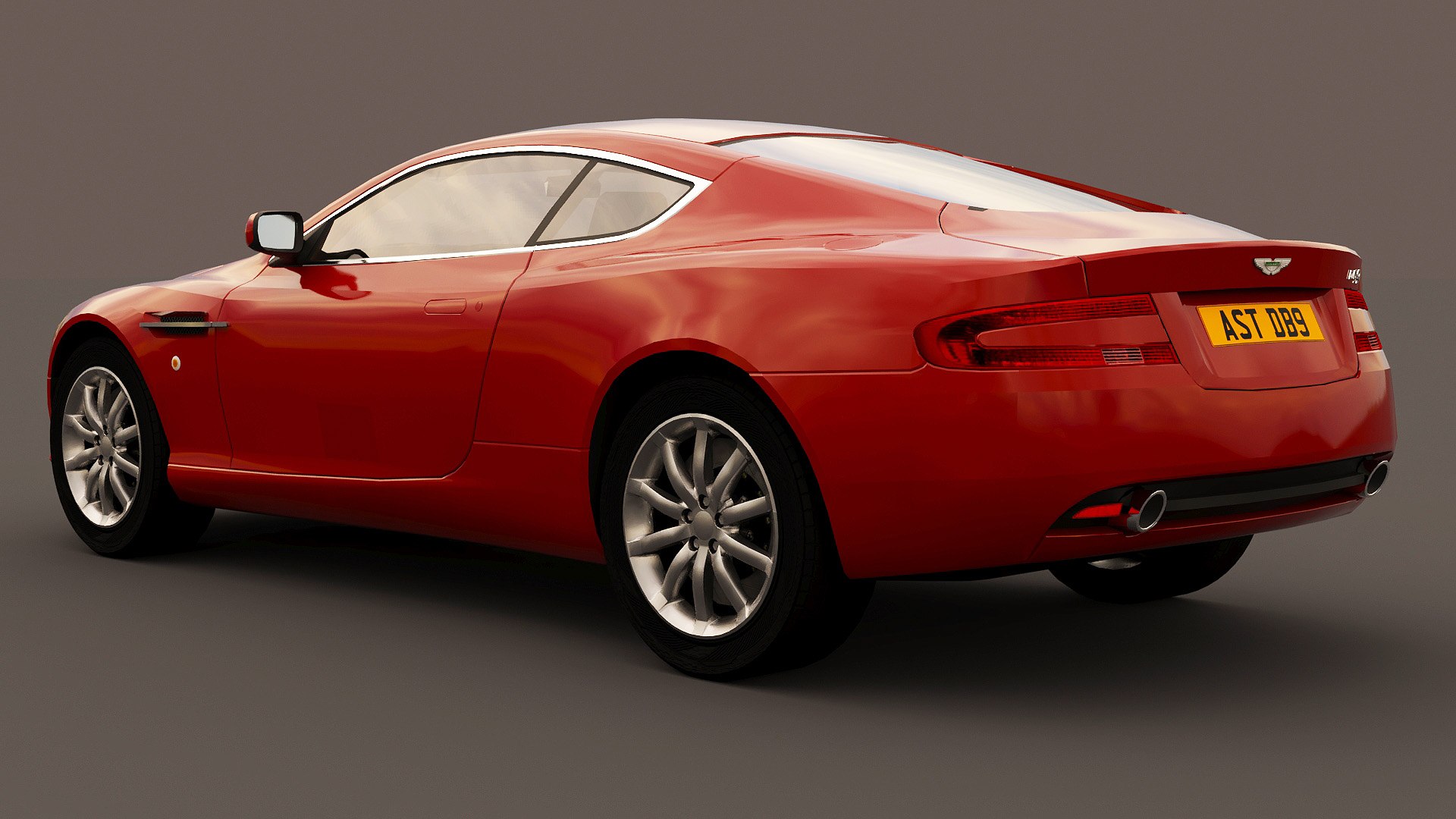 3D Aston Martin Db9 Model - TurboSquid 1911255