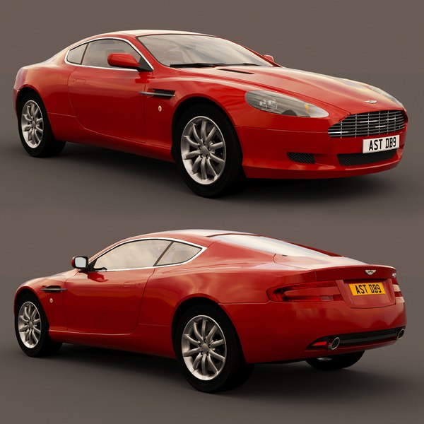 3D aston martin db9 model - TurboSquid 1911255