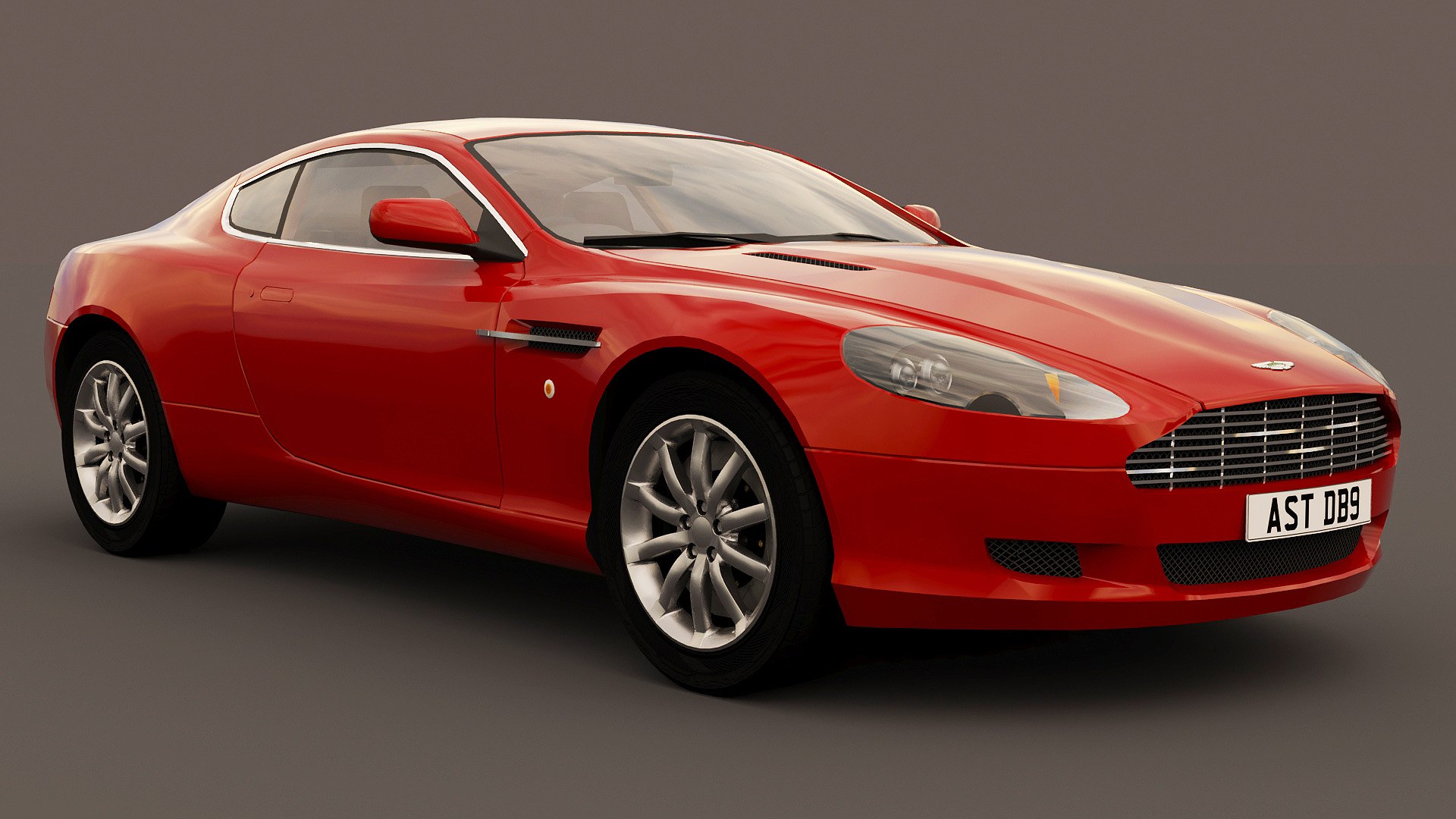 3D Aston Martin Db9 Model - TurboSquid 1911255
