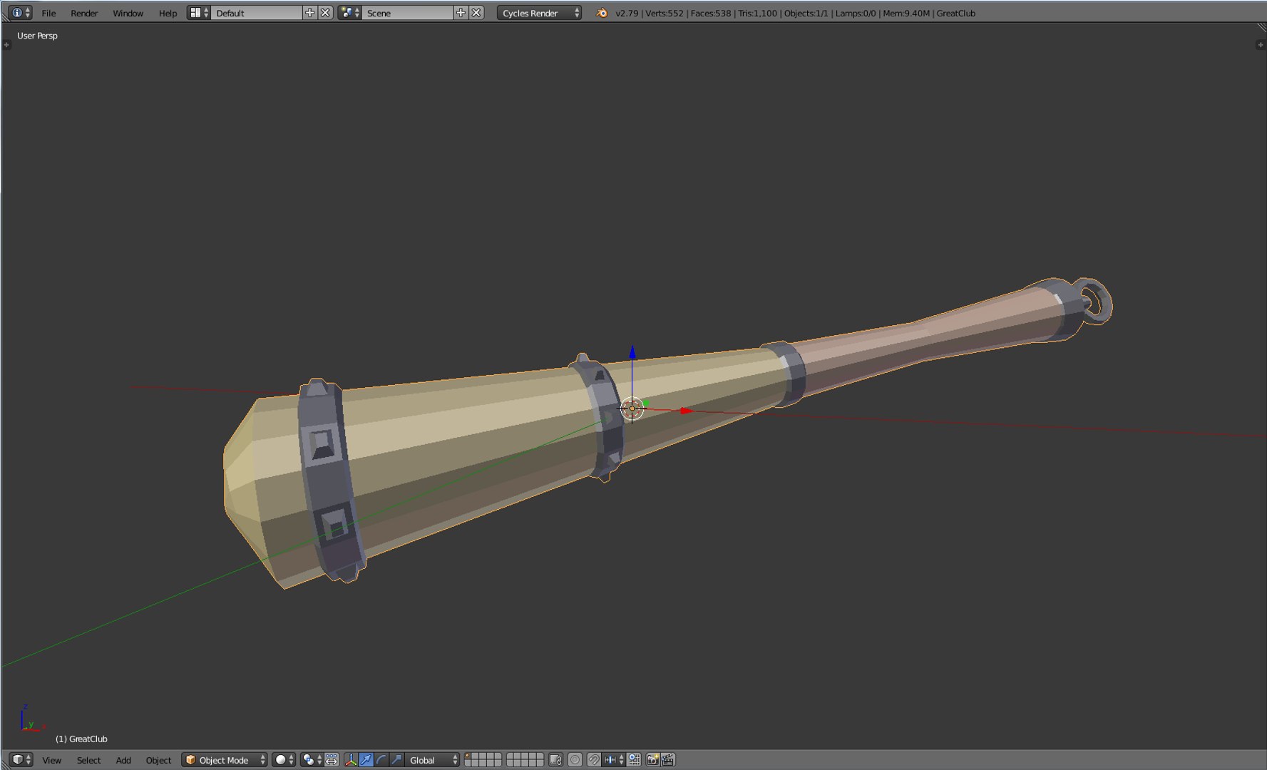 3D Model Great Club - TurboSquid 1264151
