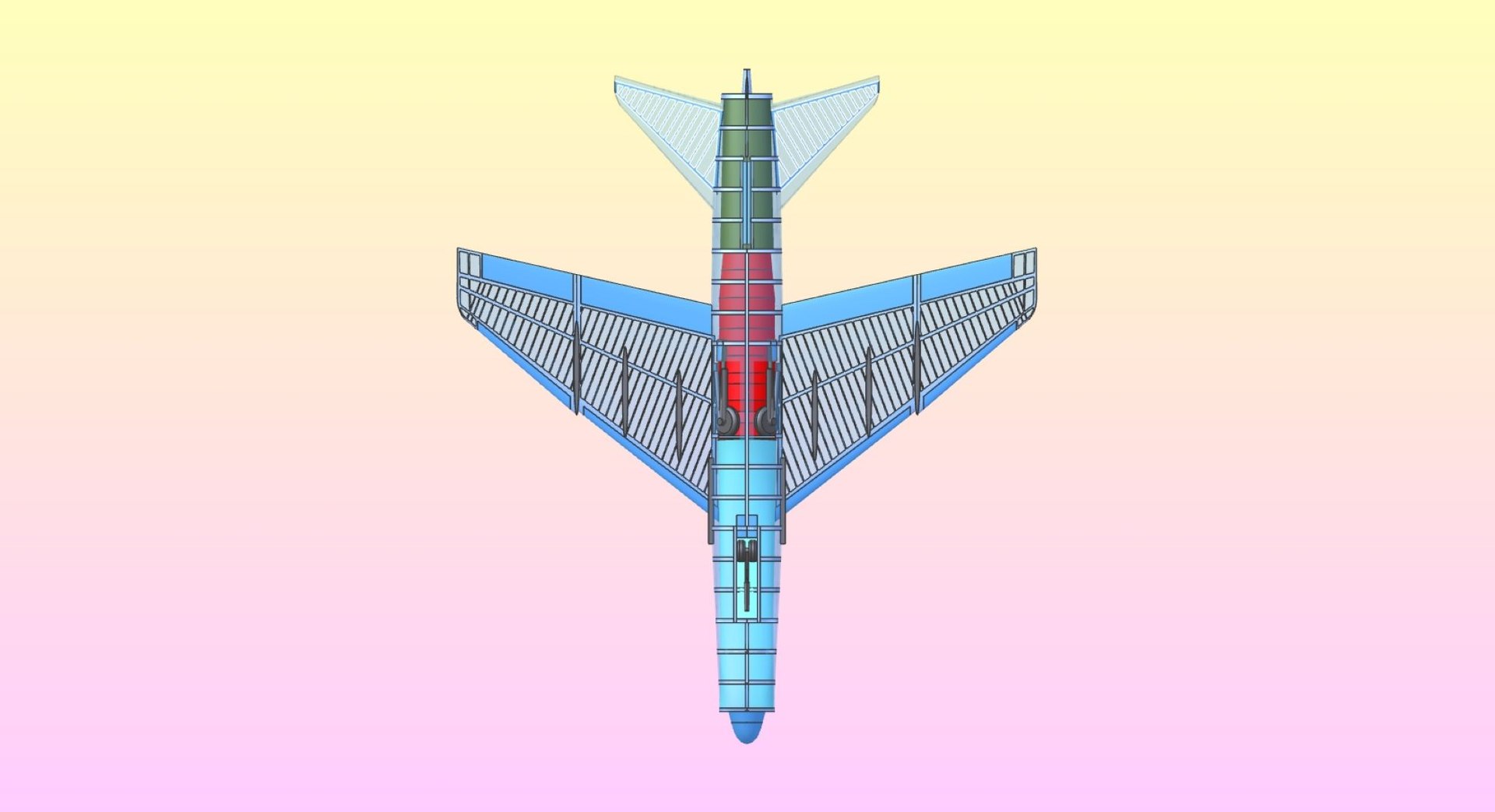 3D Model A-7D Attack Aircraft Solid Assembly Model - TurboSquid 2024665