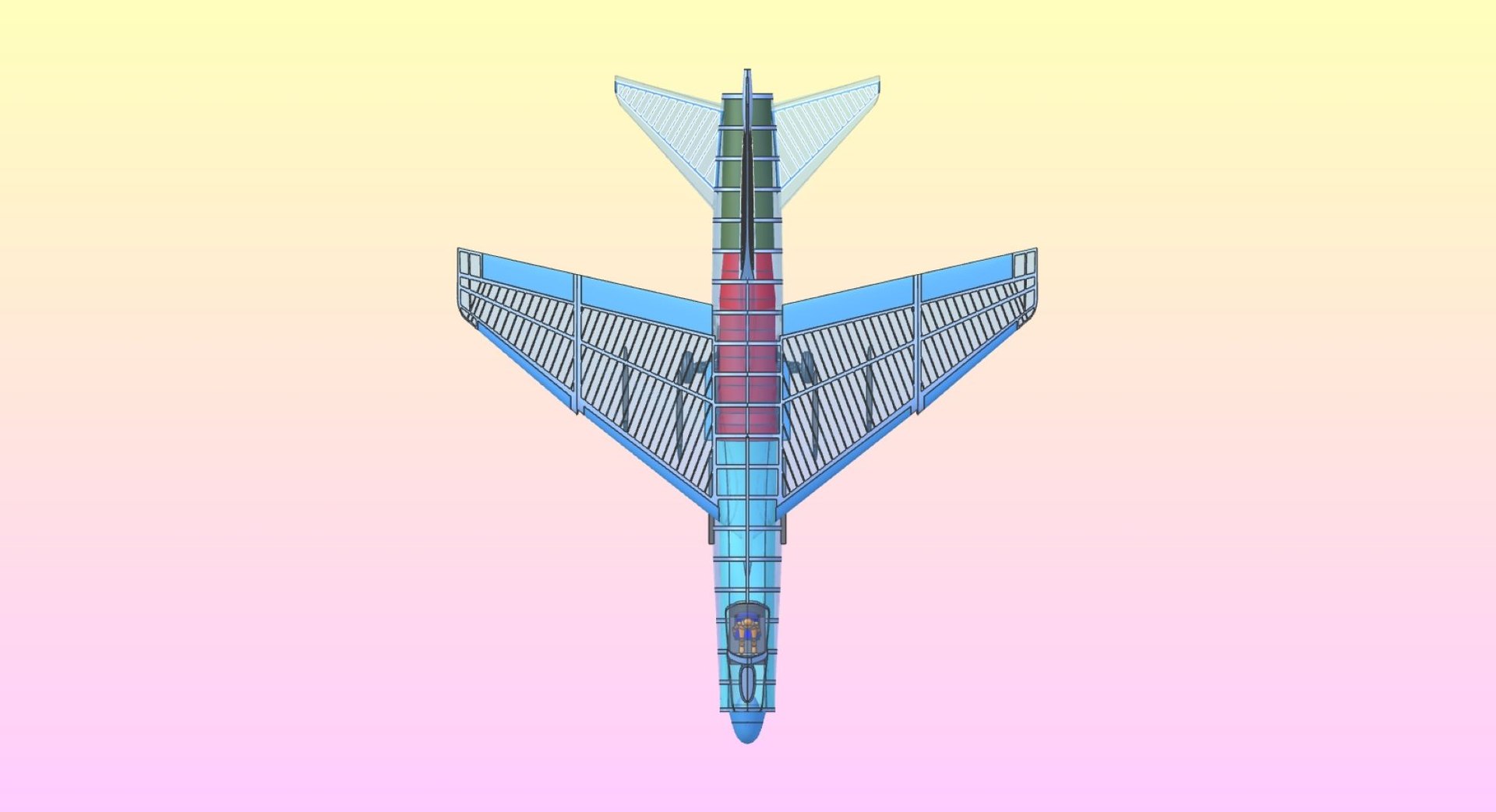 3D Model A-7D Attack Aircraft Solid Assembly Model - TurboSquid 2024665