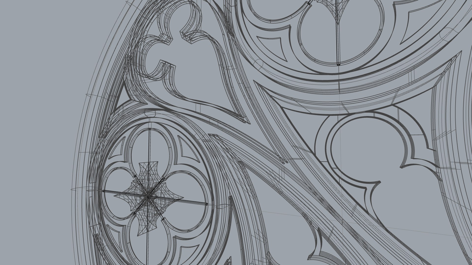 3D Rose Window - TurboSquid 2106974