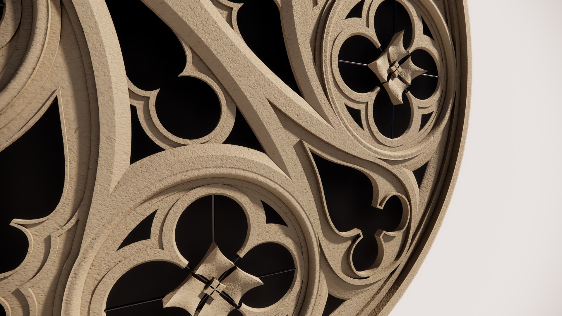 3D Rose Window - TurboSquid 2106974