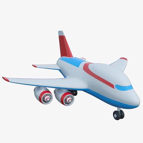 3D cartoon toy airplane - TurboSquid 1465181