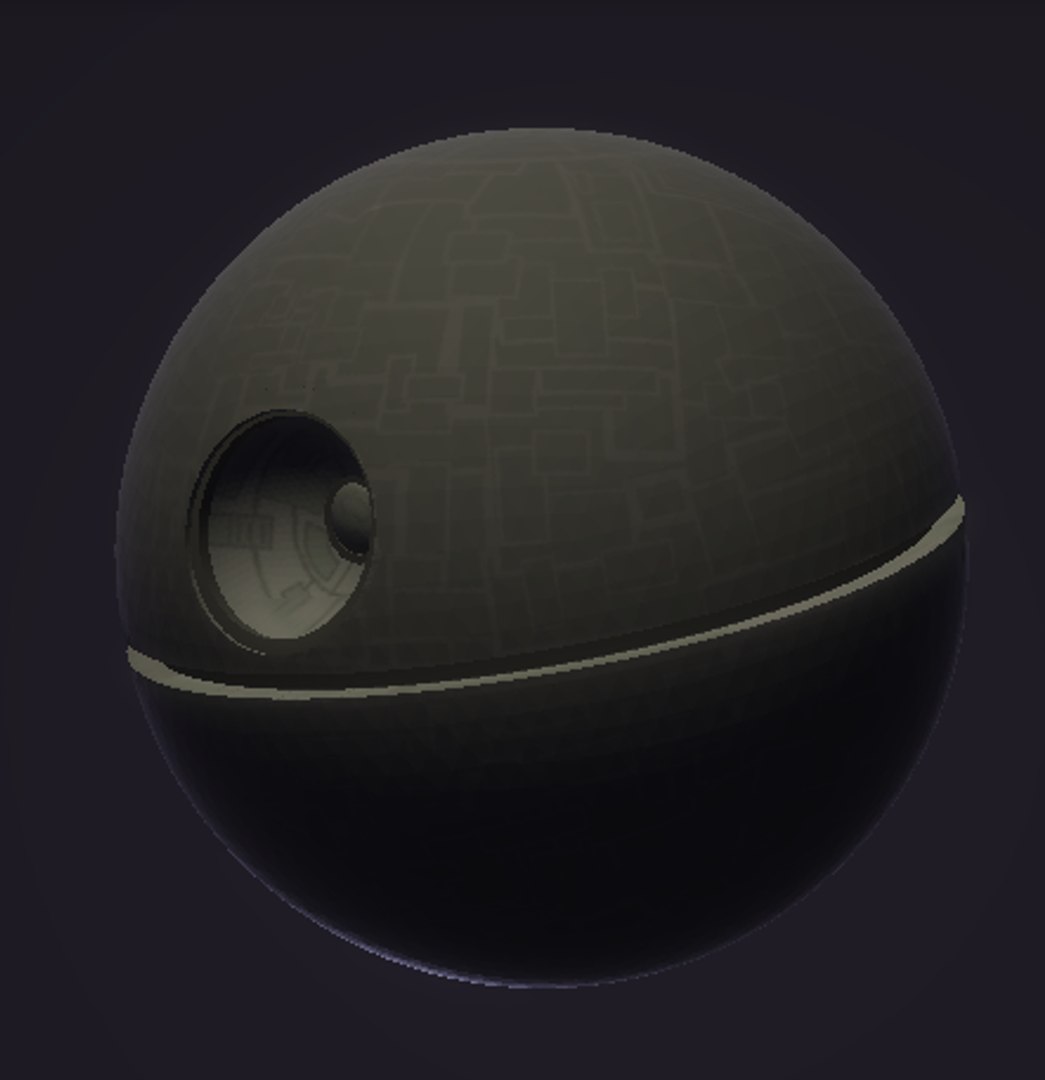 3D Death Star - TurboSquid 1266620