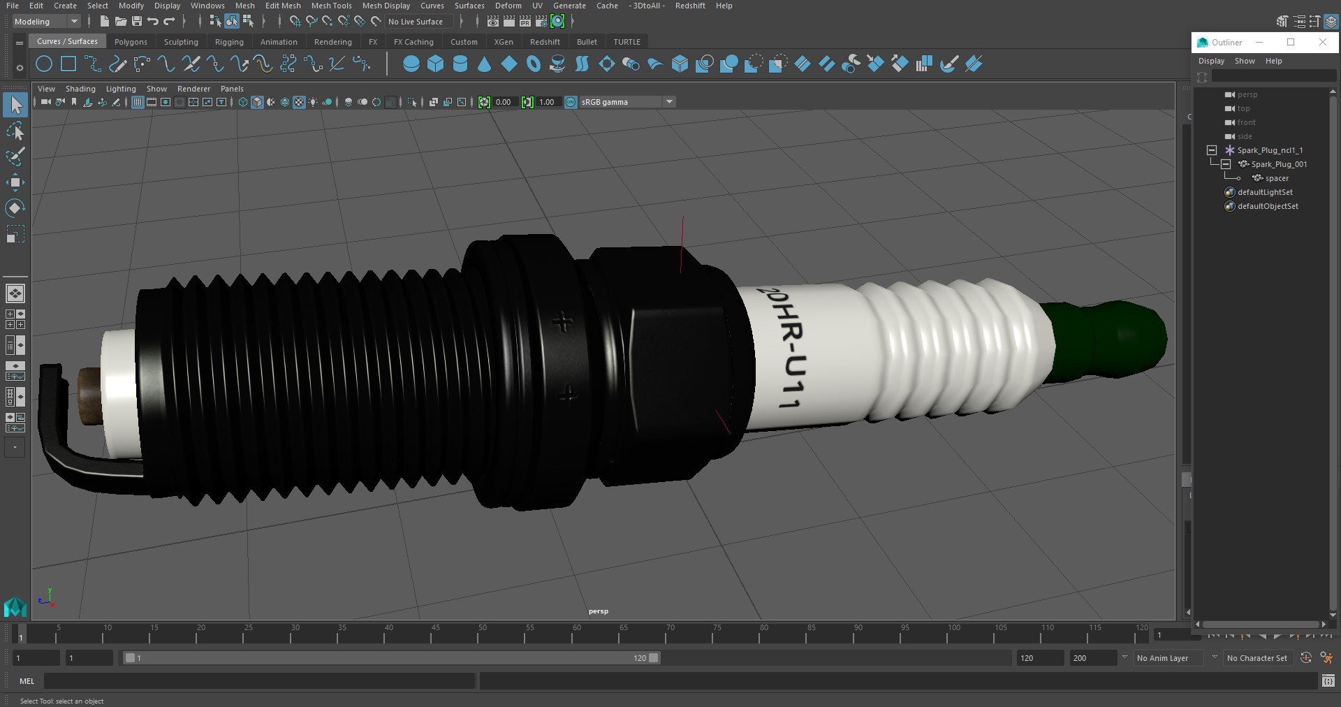3D Spark Plug - TurboSquid 2143562