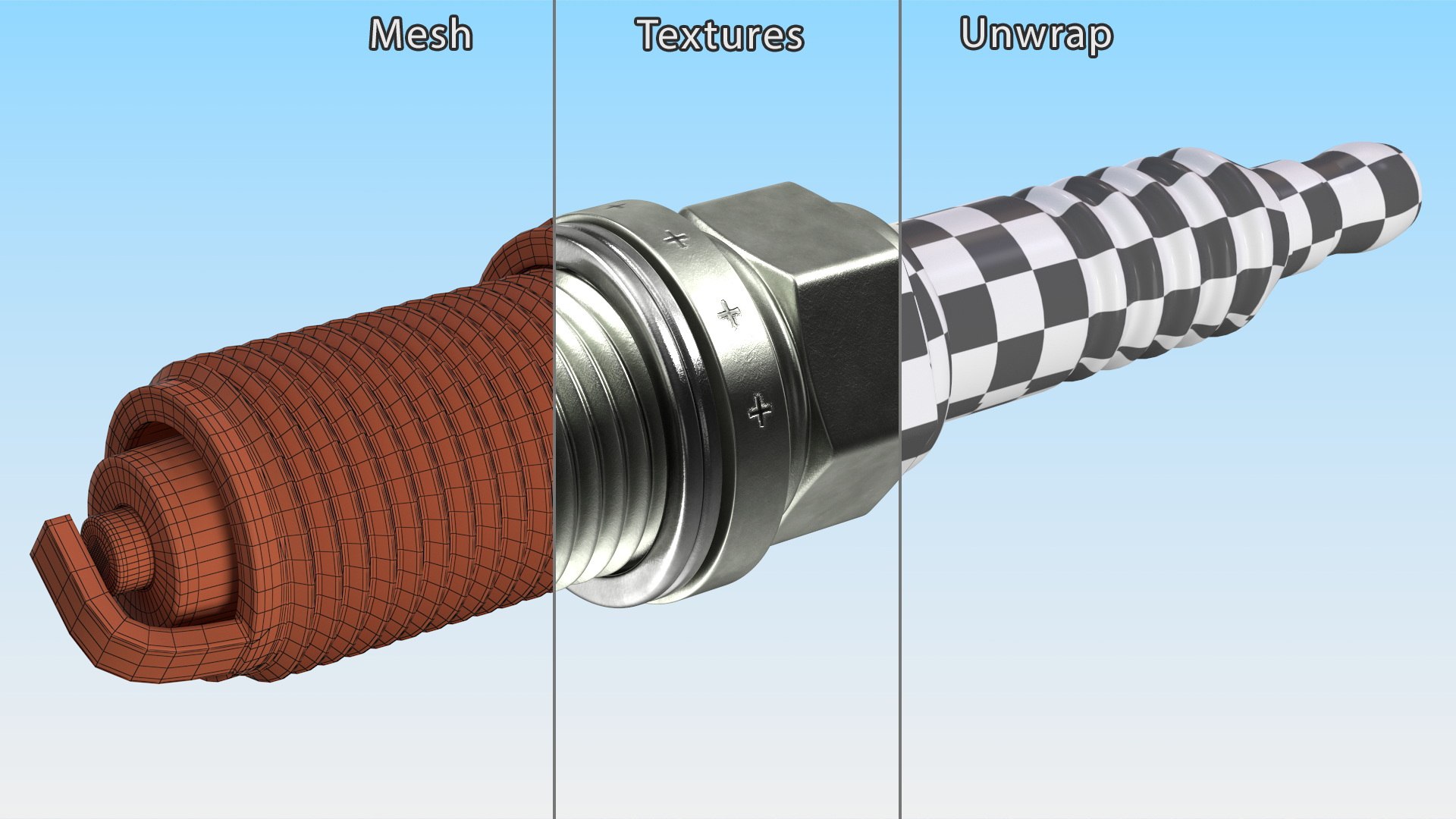 3D Spark Plug - TurboSquid 2143562
