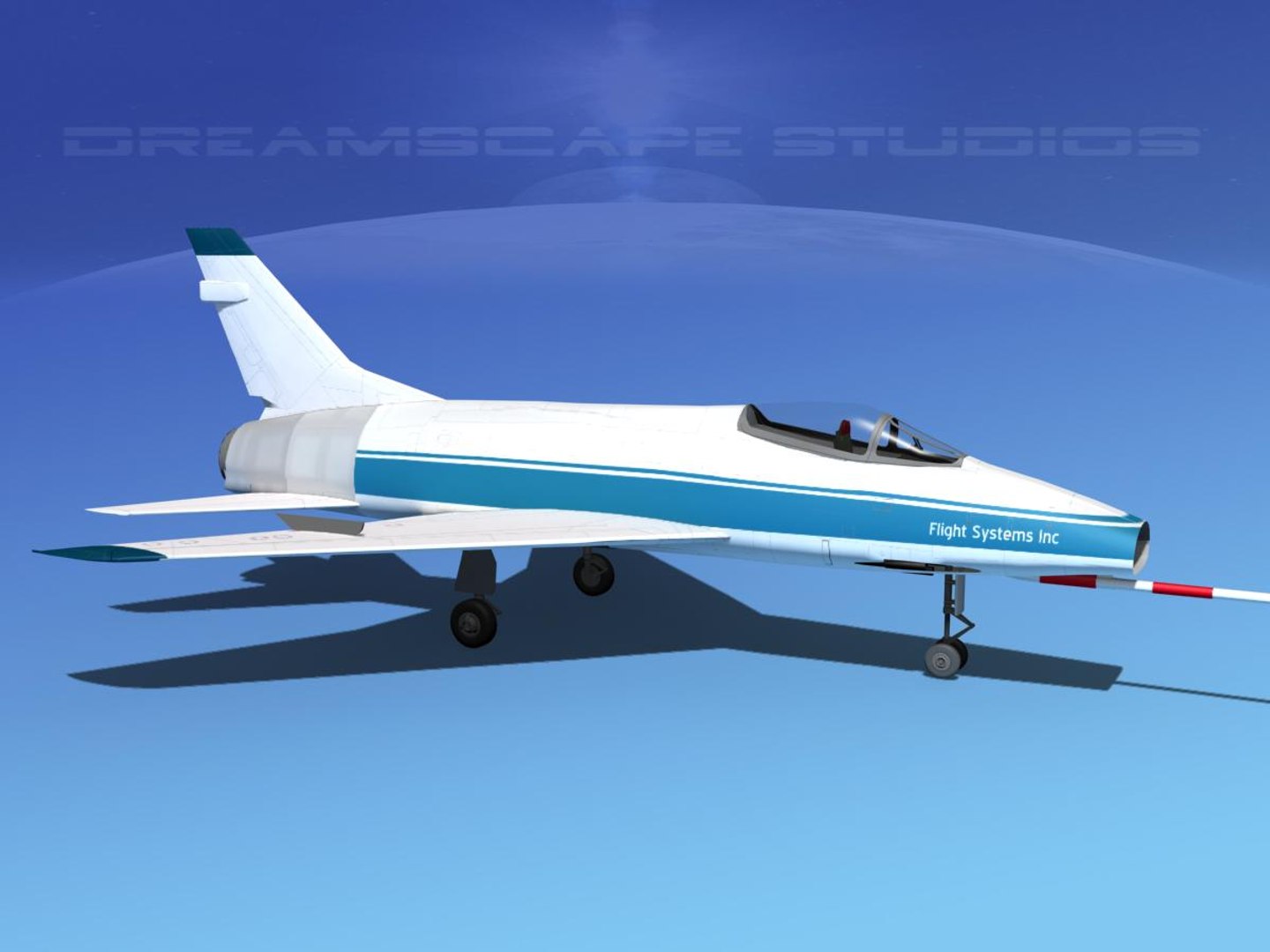 3d Super Sabre North American