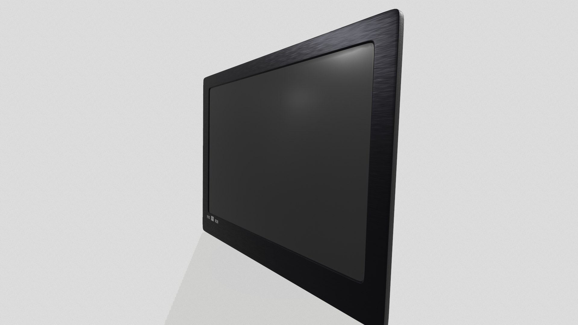 Portable LCD TV 3D model - TurboSquid 2174888