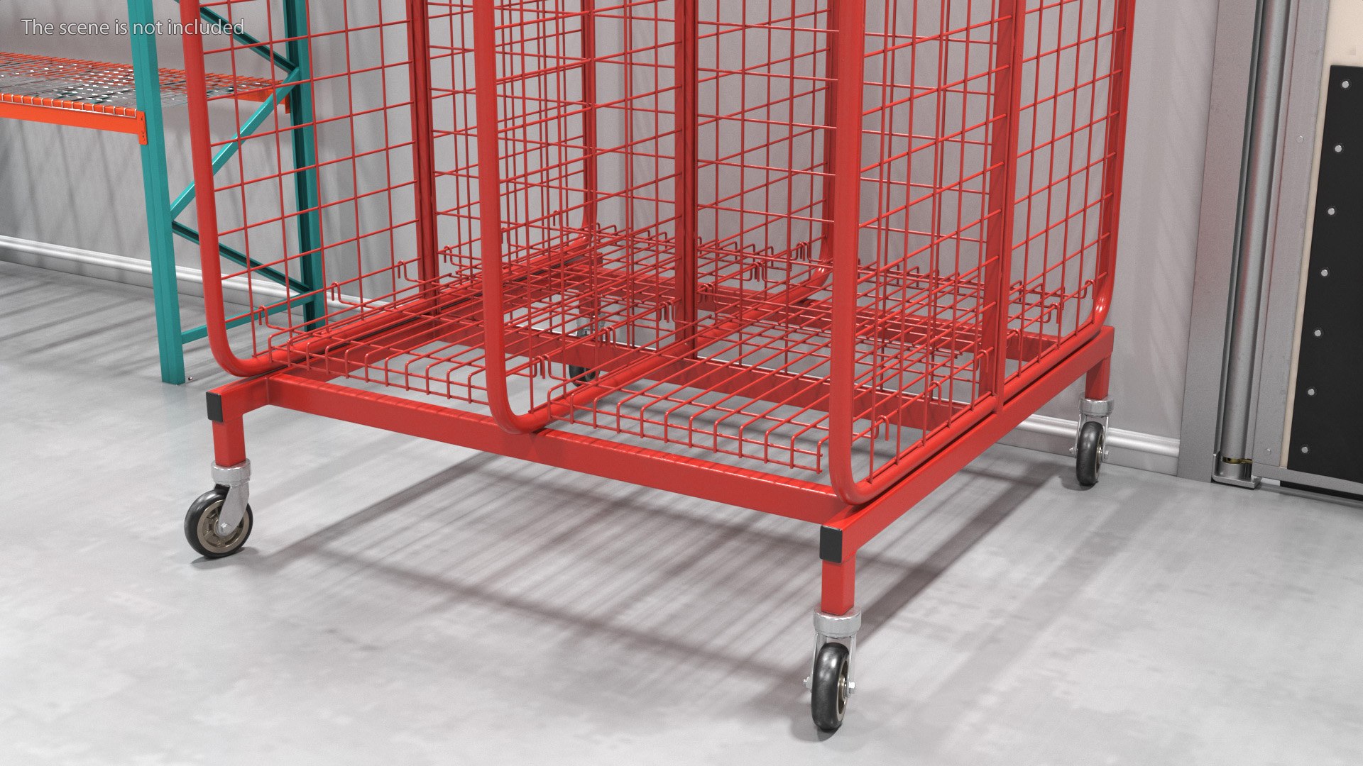 3D Model Fire Department Wheeled Gear Lockers - TurboSquid 2386700