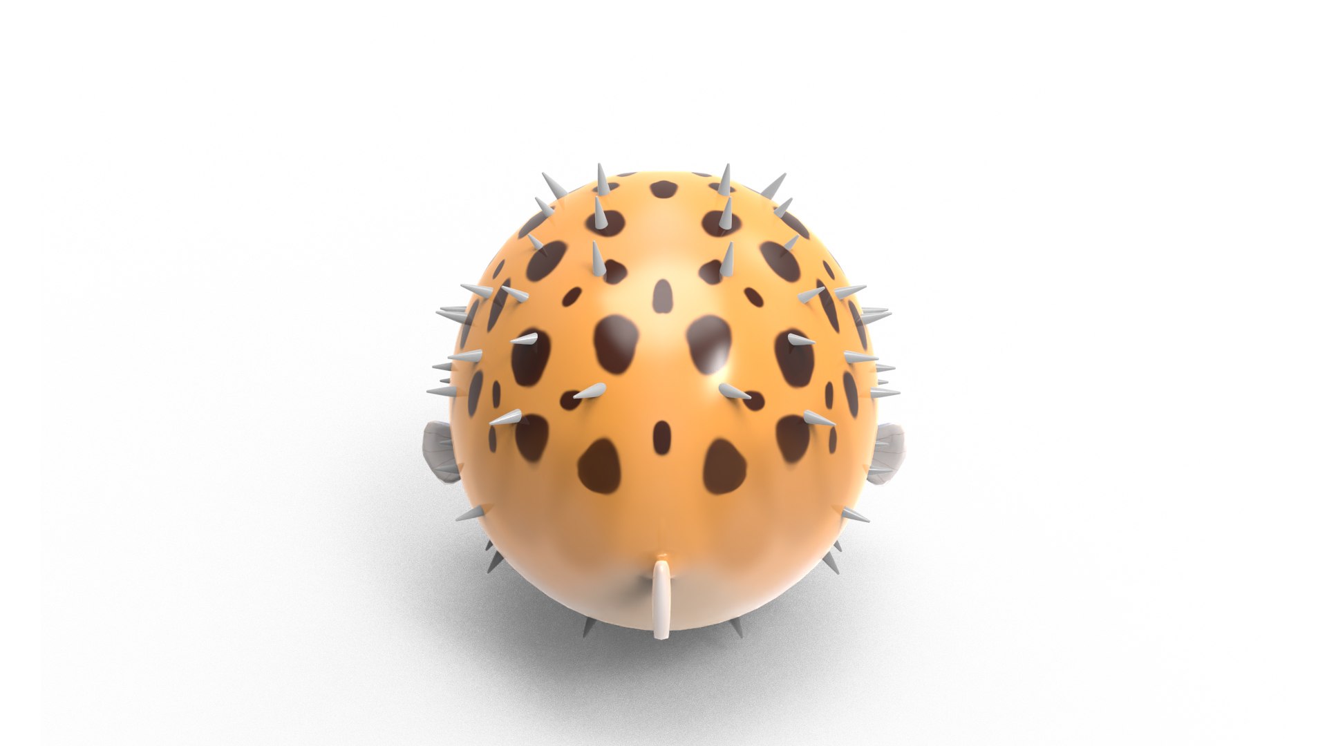 Puffer fish animated 3D model - TurboSquid 1816273