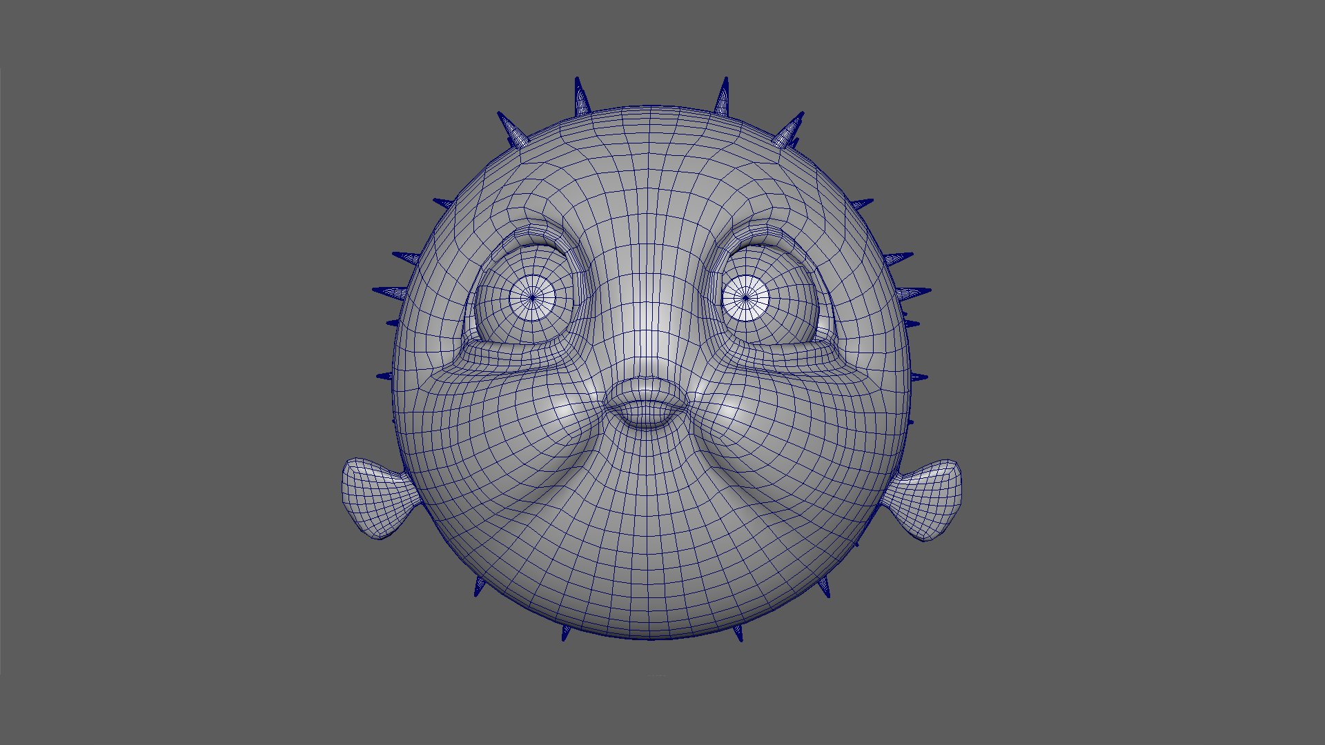 Puffer fish animated 3D model - TurboSquid 1816273