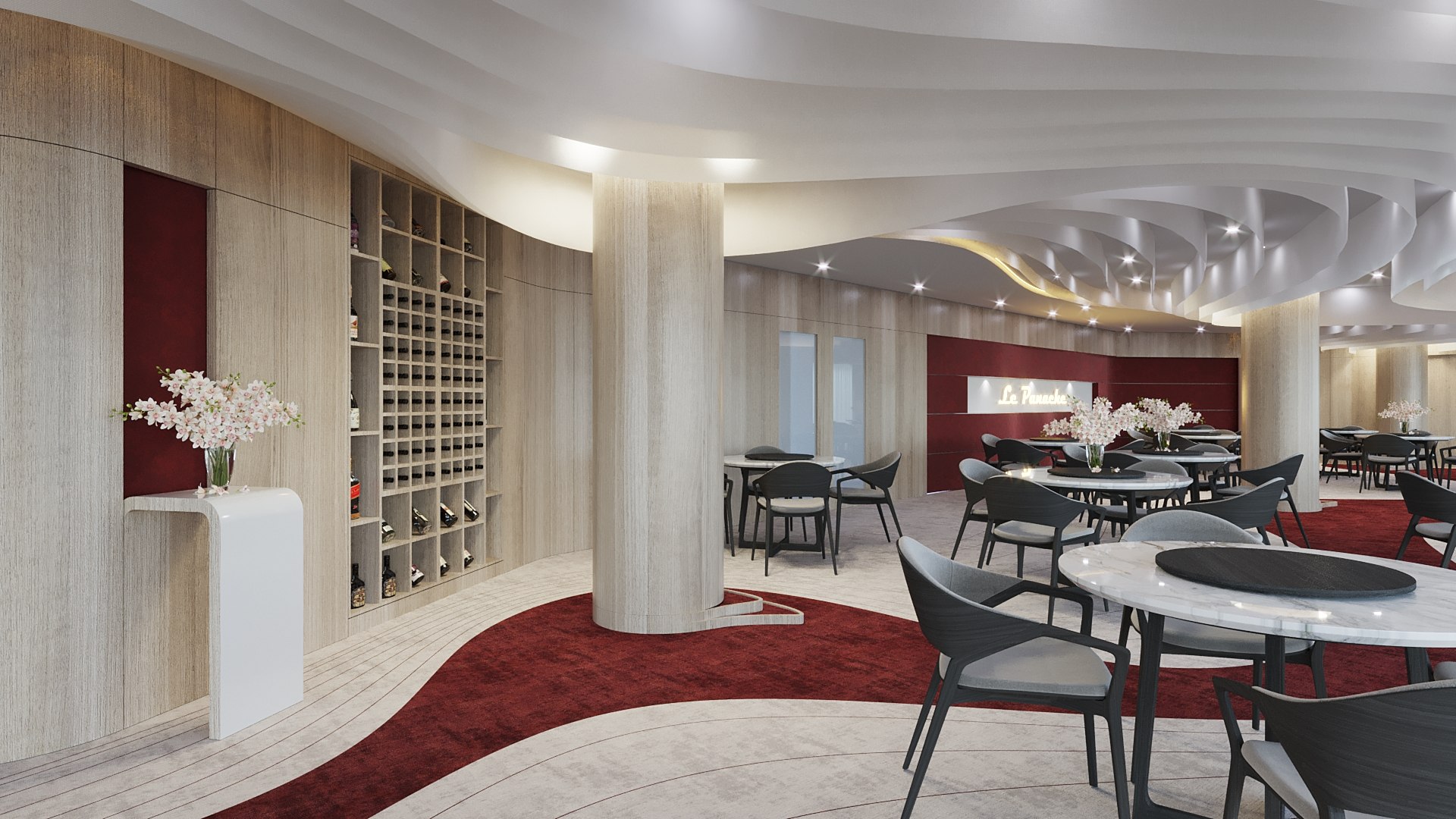 RED RESTORANT 3D Model - TurboSquid 2000204