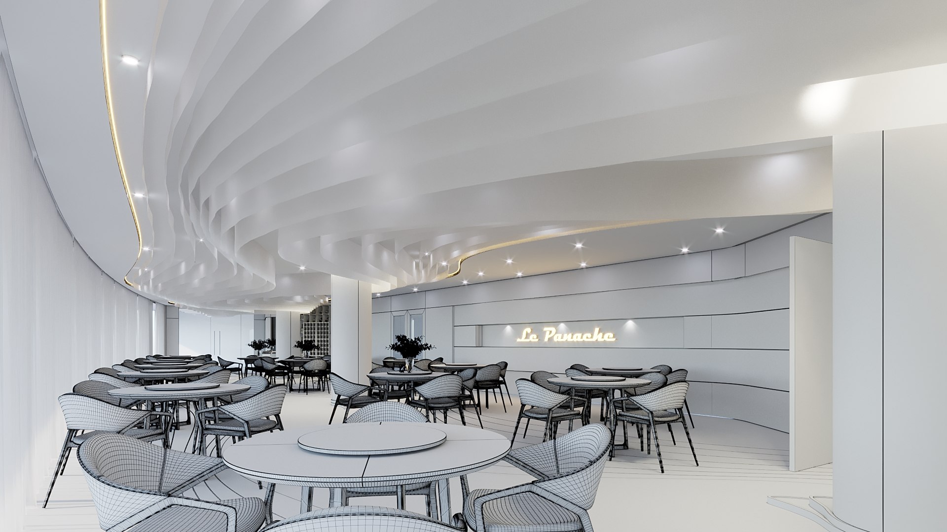 RED RESTORANT 3D Model - TurboSquid 2000204