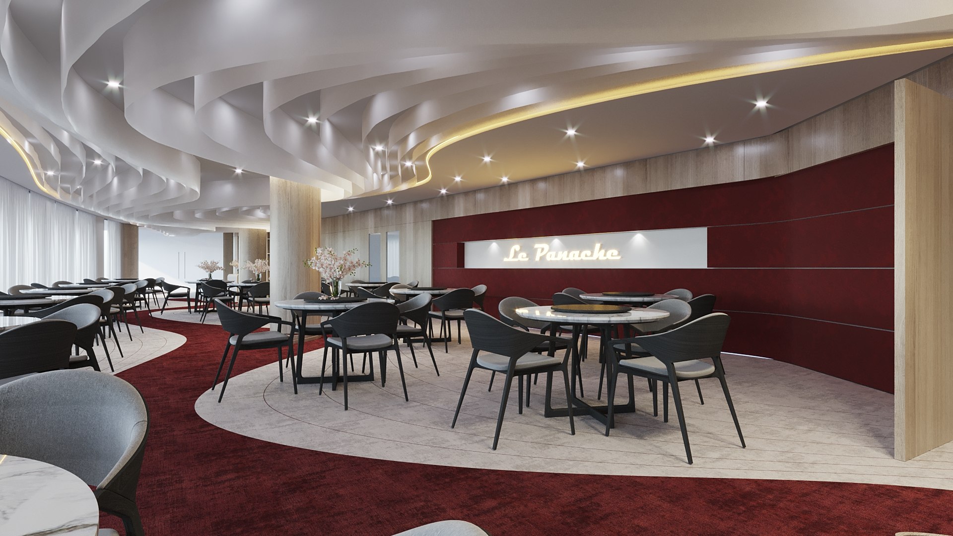 RED RESTORANT 3D Model - TurboSquid 2000204