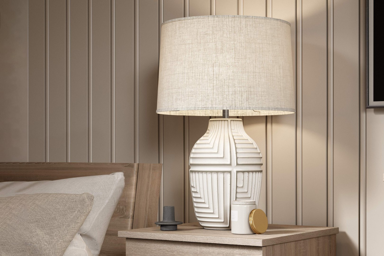 Himba Textured Abstract Table Lamp 3D Model - TurboSquid 1762361